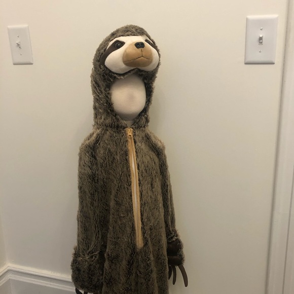 Costumes | Sloth Costume Soft Furry Kids Halloween Onesie Toddler Boys ...